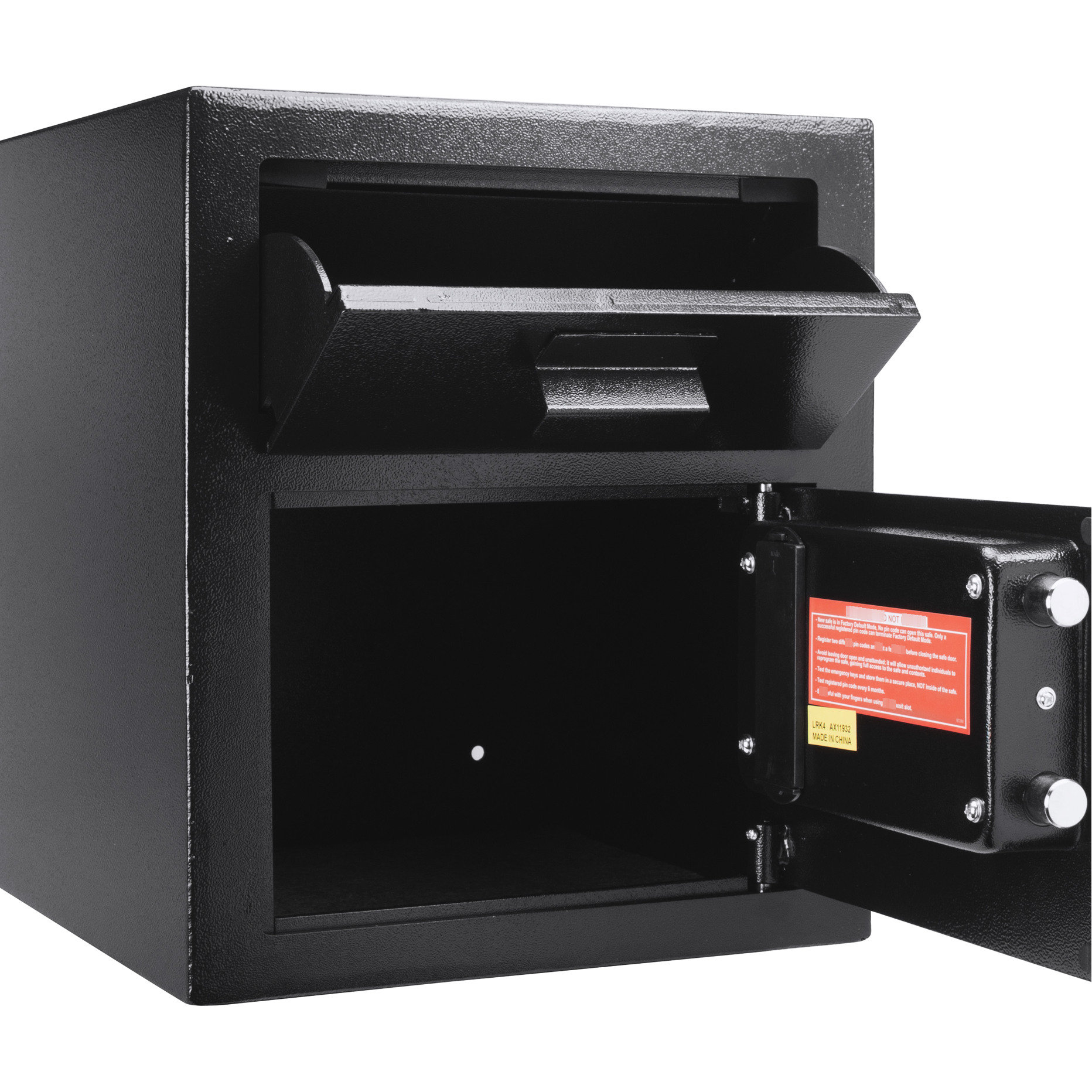 ArtisanArcade 72 Cu Ft Keypad Safe With Fishing Baffles & Two Pin Codes ...