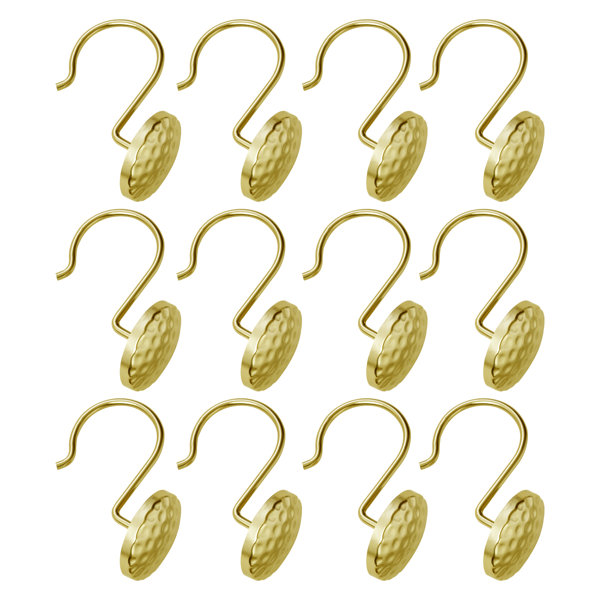 UtopiaAlley Utopia Alley Shower Rings Hooks, Shower Curtain Rings Hooks ...