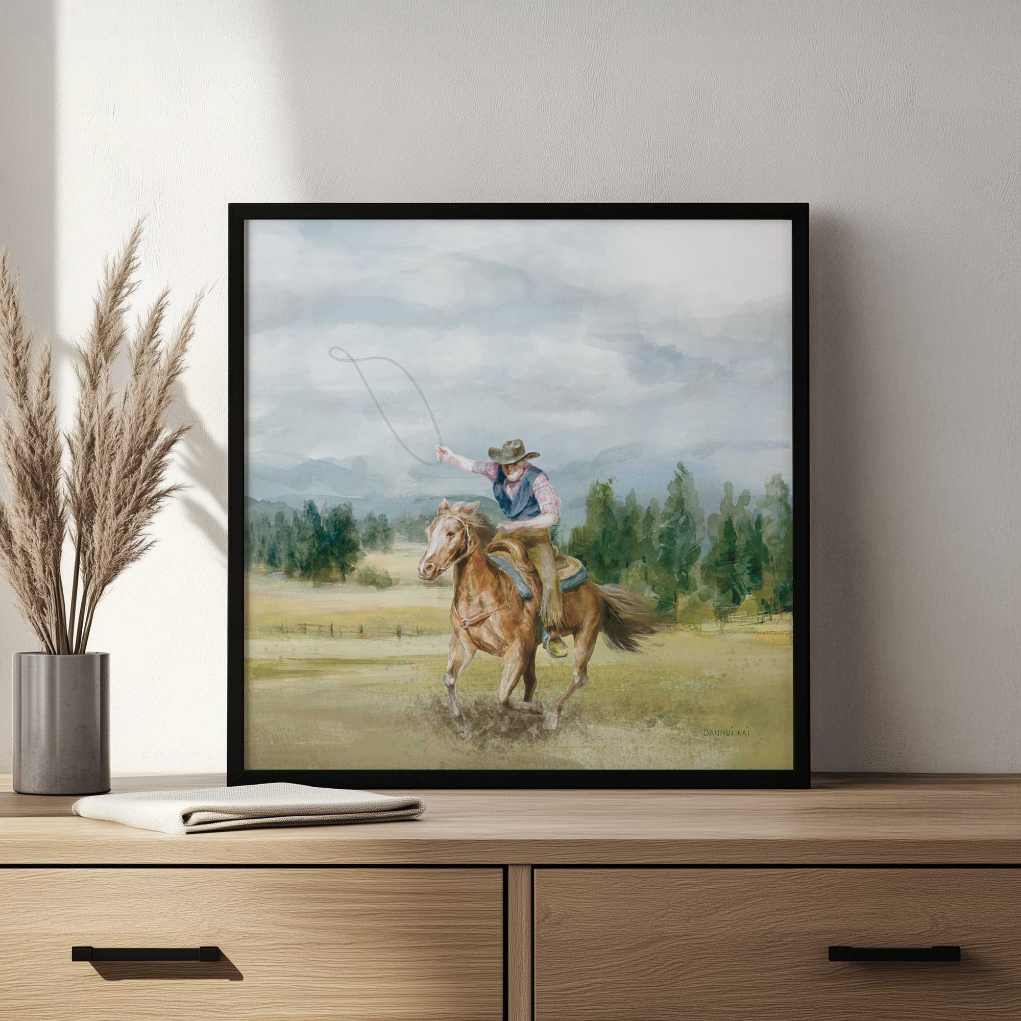 Union Rustic Riders Of The Range II By Danhui Nai Art Print | Wayfair