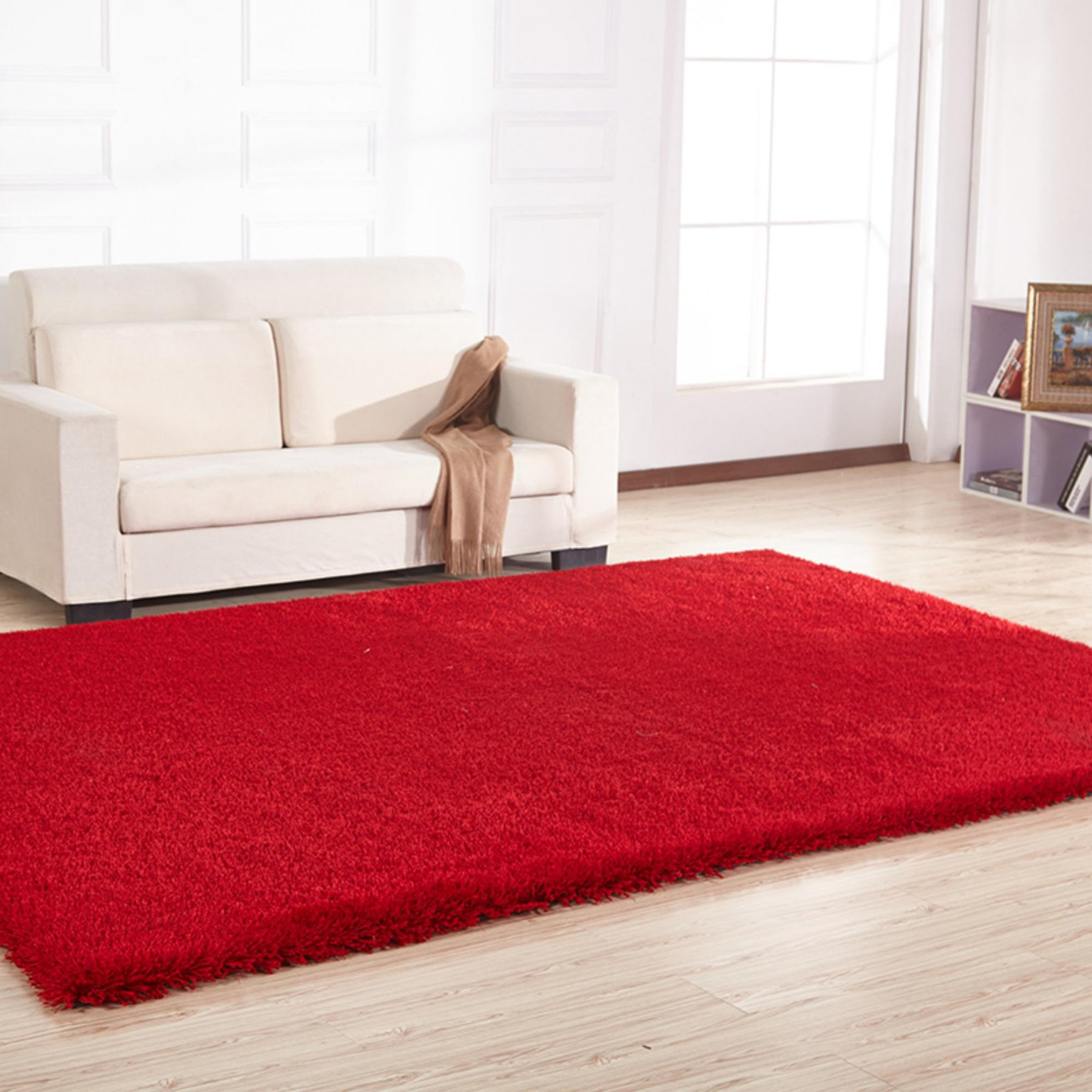 Hokku Designs "Chubby Shaggy" Hand Tufted Area Rug | Wayfair