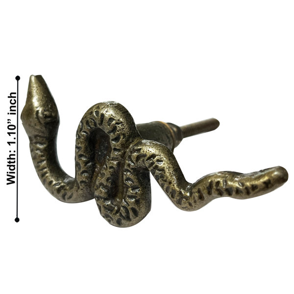 Perilla Home 1.1" Height Snake Knobs | Wayfair