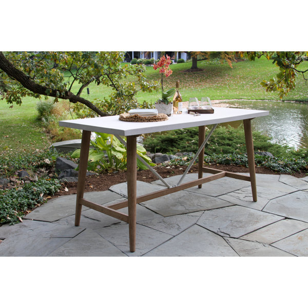 Birch Lane Boyd Rectangular Outdoor Dining Table - Wayfair Canada