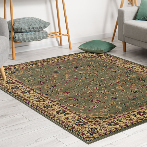 Astoria Grand Safira 953 Traditional Sage Area Rug & Reviews | Wayfair