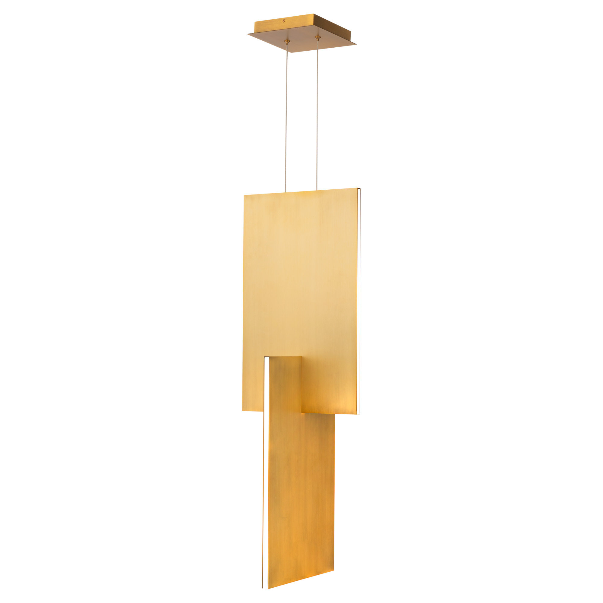 Modern Forms Amari 1 - Light Statement Rectangle LED Pendant | Wayfair