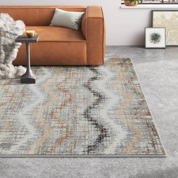 Steelside™ Alyce Chevron Rug & Reviews | Wayfair