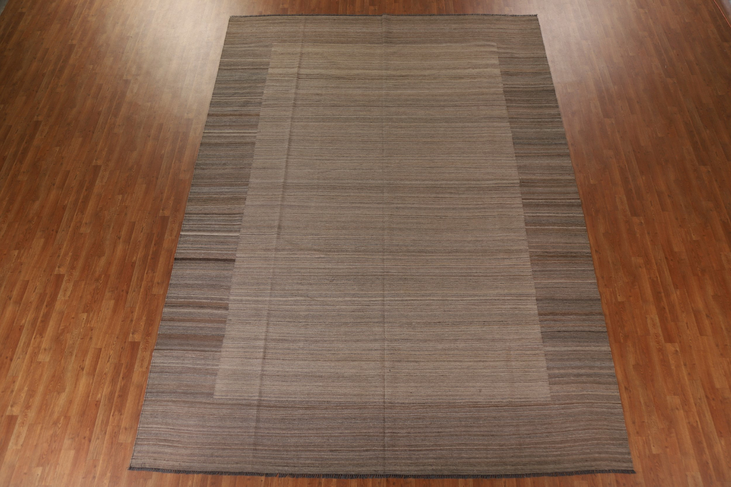 Isabelline Earth Tone Kilim Modern Large Area Rug 10x14 | Wayfair