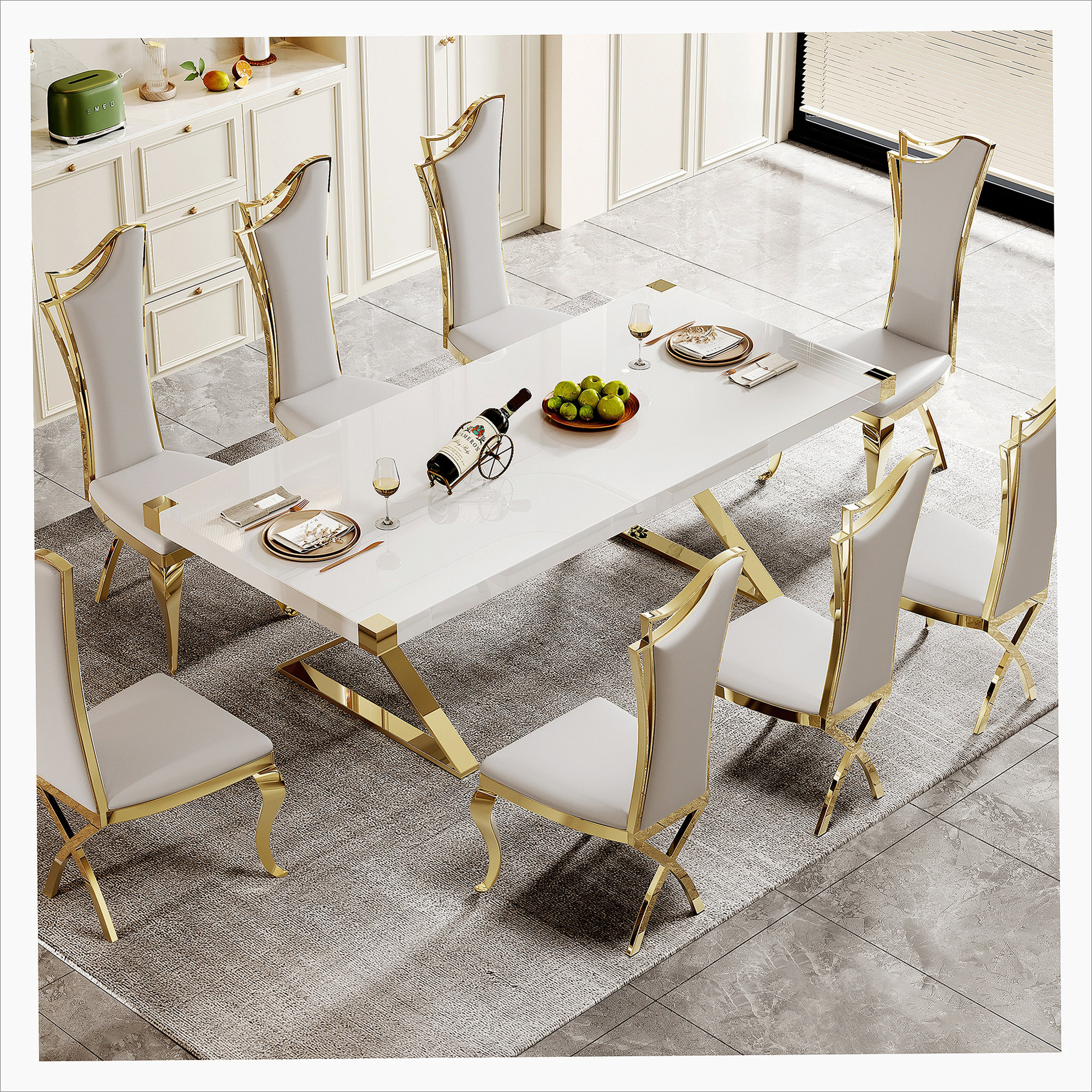 Hokku Designs 1 Piece Rectangular Dining Table without Chair | Wayfair