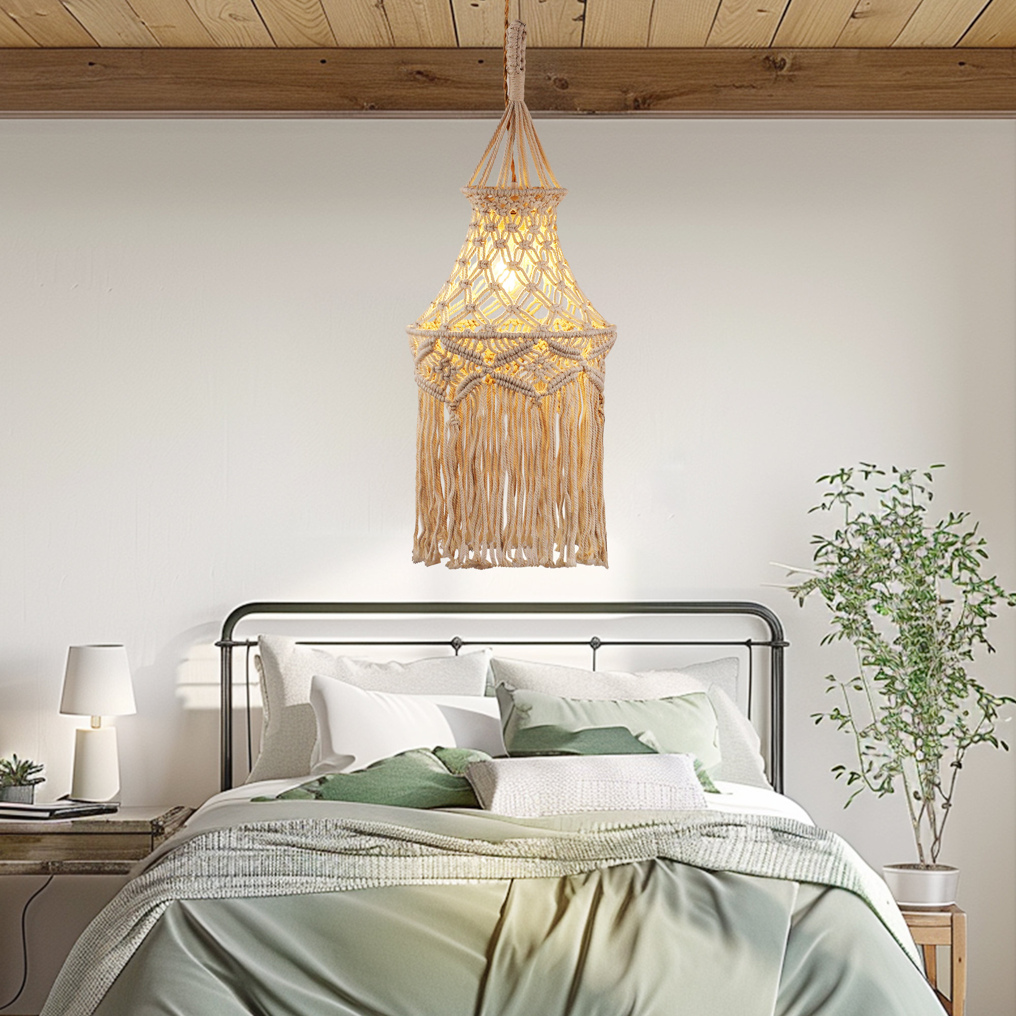 Dakota Fields Daleysa 1 - Light White Pendant | Wayfair