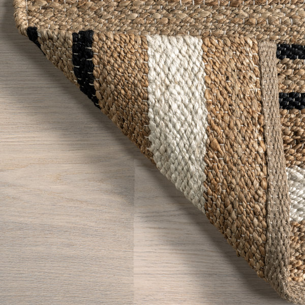 Emily Henderson x Rugs USA Raleigh Striped Jute Area Rug | Wayfair