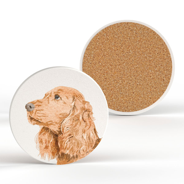 Lark Manor Ceramic Round 1 Piece Coaster | Wayfair.co.uk