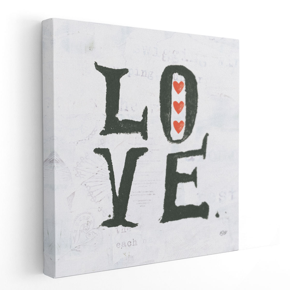 Red Barrel Studio® Love - Canvas Print Wall Art | Wayfair