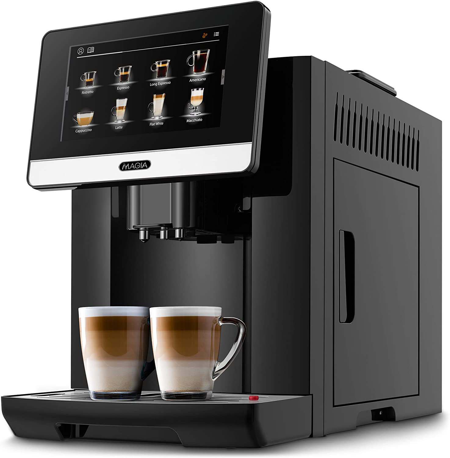 Zulay Kitchen Magia Super Automatic Coffee Espresso Machine Espresso ...