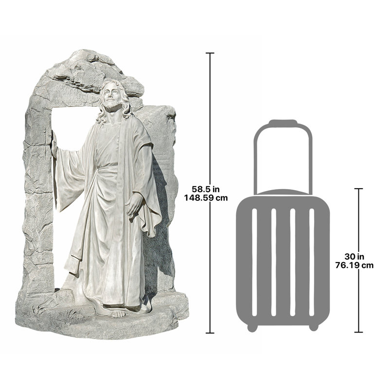 Design Toscano The Risen Jesus Christ Garden Statue & Reviews | Wayfair