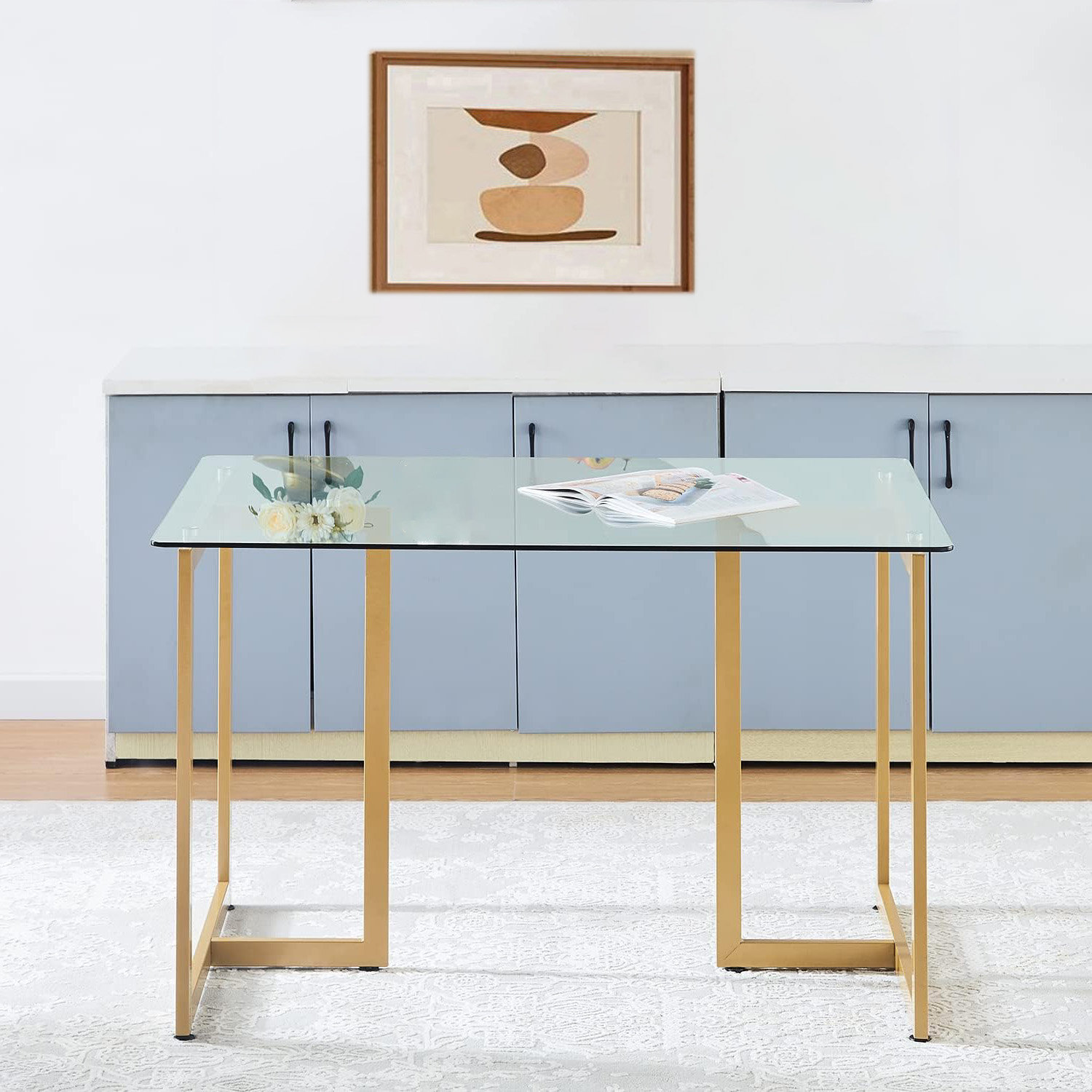 Mercer41 Modern Rectangular Dining Table - Wayfair Canada