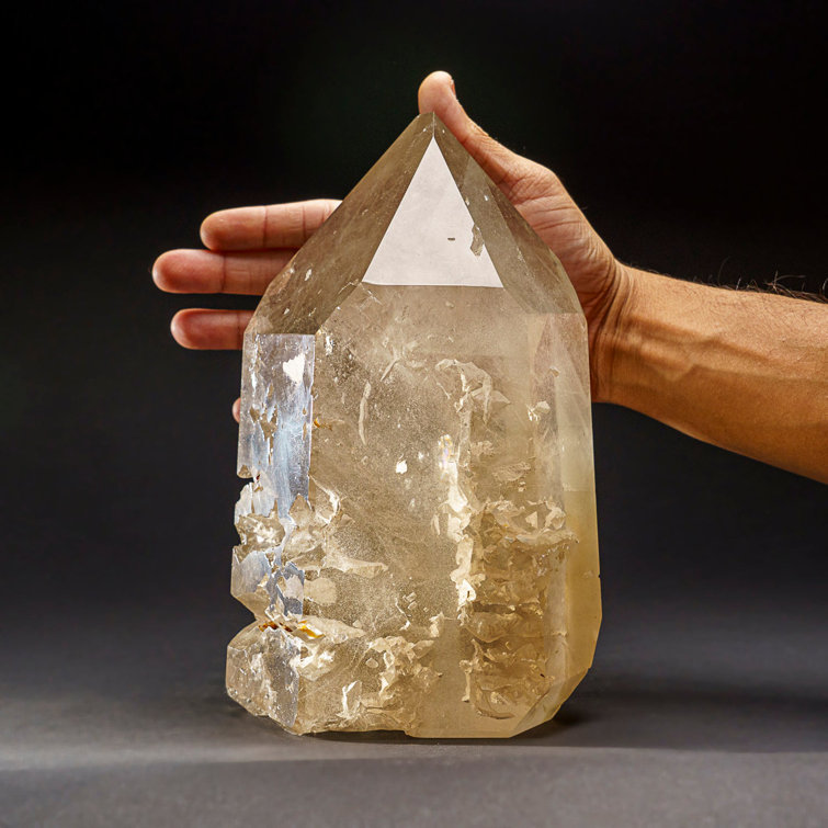 Astro Gallery of Gems Genuine Hydrothermal Optical Quartz Point from ...