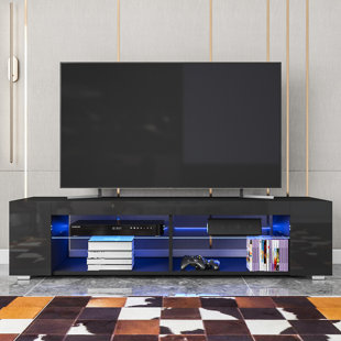 65 Inch Black TV Stands & Entertainment Centers You'll Love | Wayfair