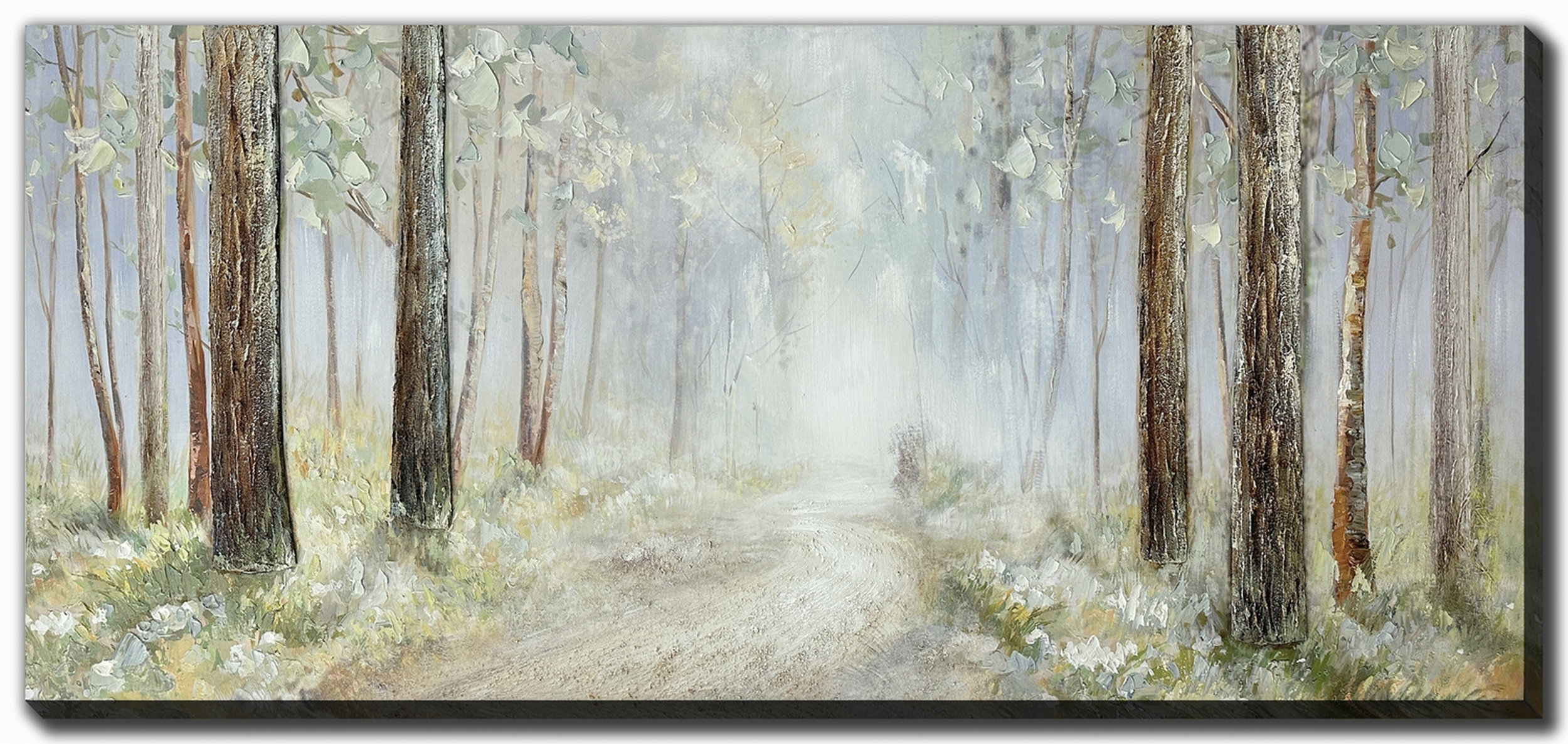 Foundry Select Enchanted Path Canvas Wall Art | Wayfair