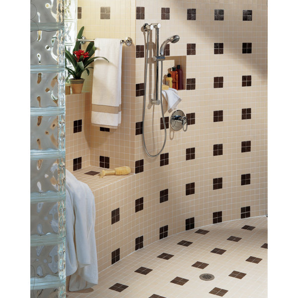 Daltile Keystones 1" x 1" Straight Stretcher Tile Trim in Biscuit | Wayfair