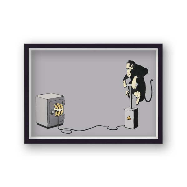 Happy Larry Banksy Editions Monkey Detonator v2 | Wayfair.co.uk