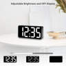 Ivy Bronx Alarm Clock For Bedroom, Large Big Numbers Display With ...