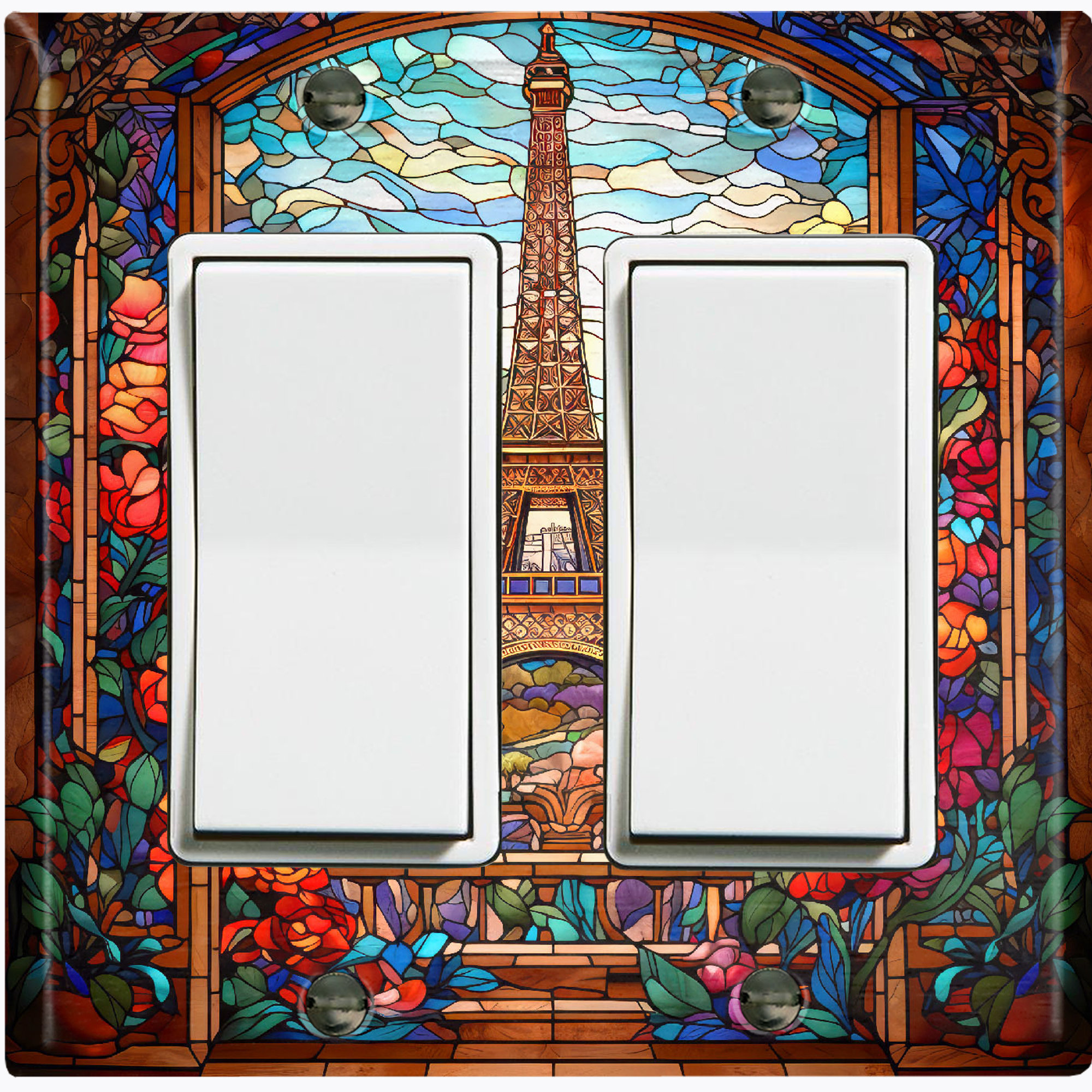 WorldAcc Nature Themed 2 - Gang Wall Plate | Wayfair