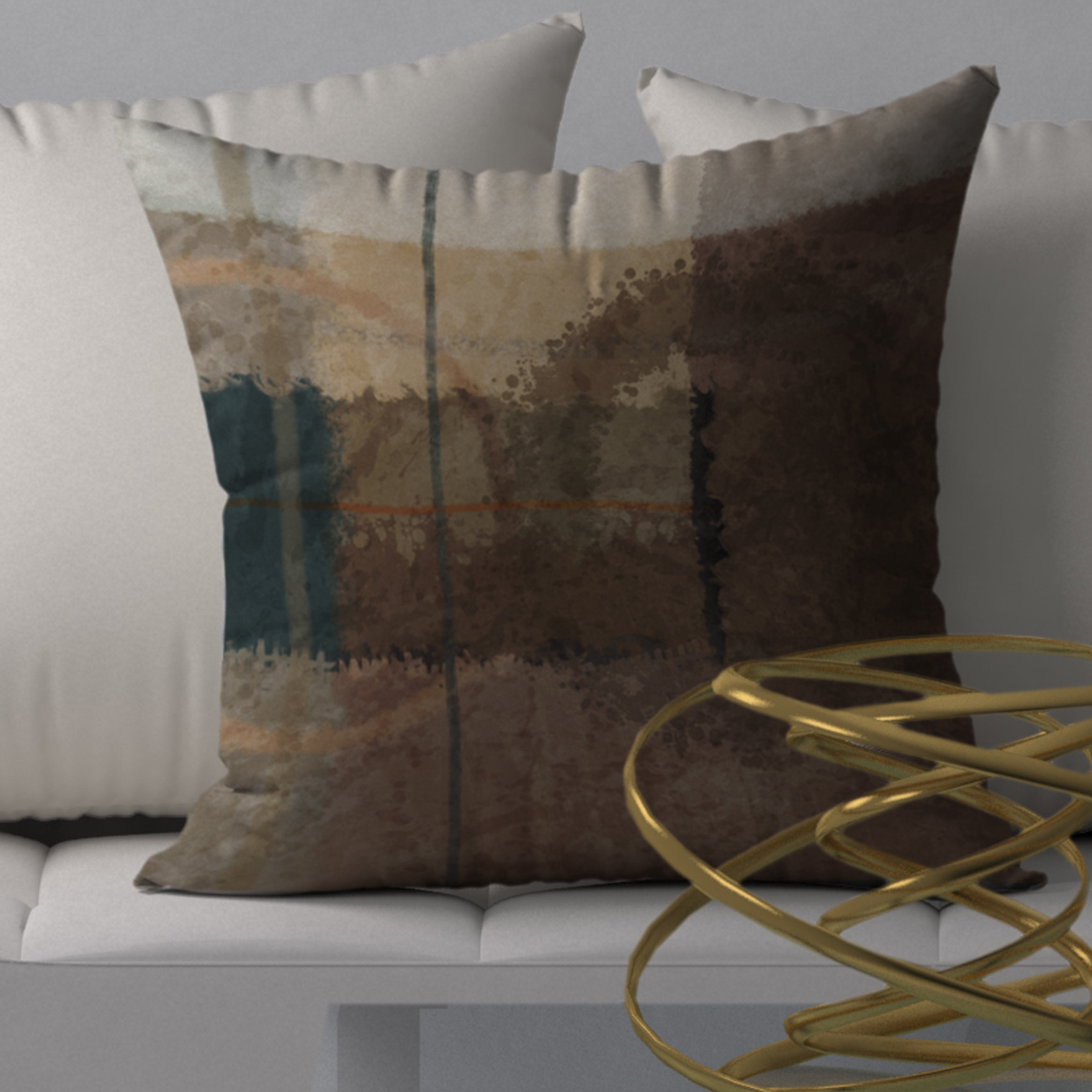 LeRoi Products Abstract Throw Pillow - Wayfair Canada