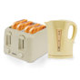 Geepas Cordless Electric Kettle & 4 Slice Bread Toaster Kitchen Combo ...