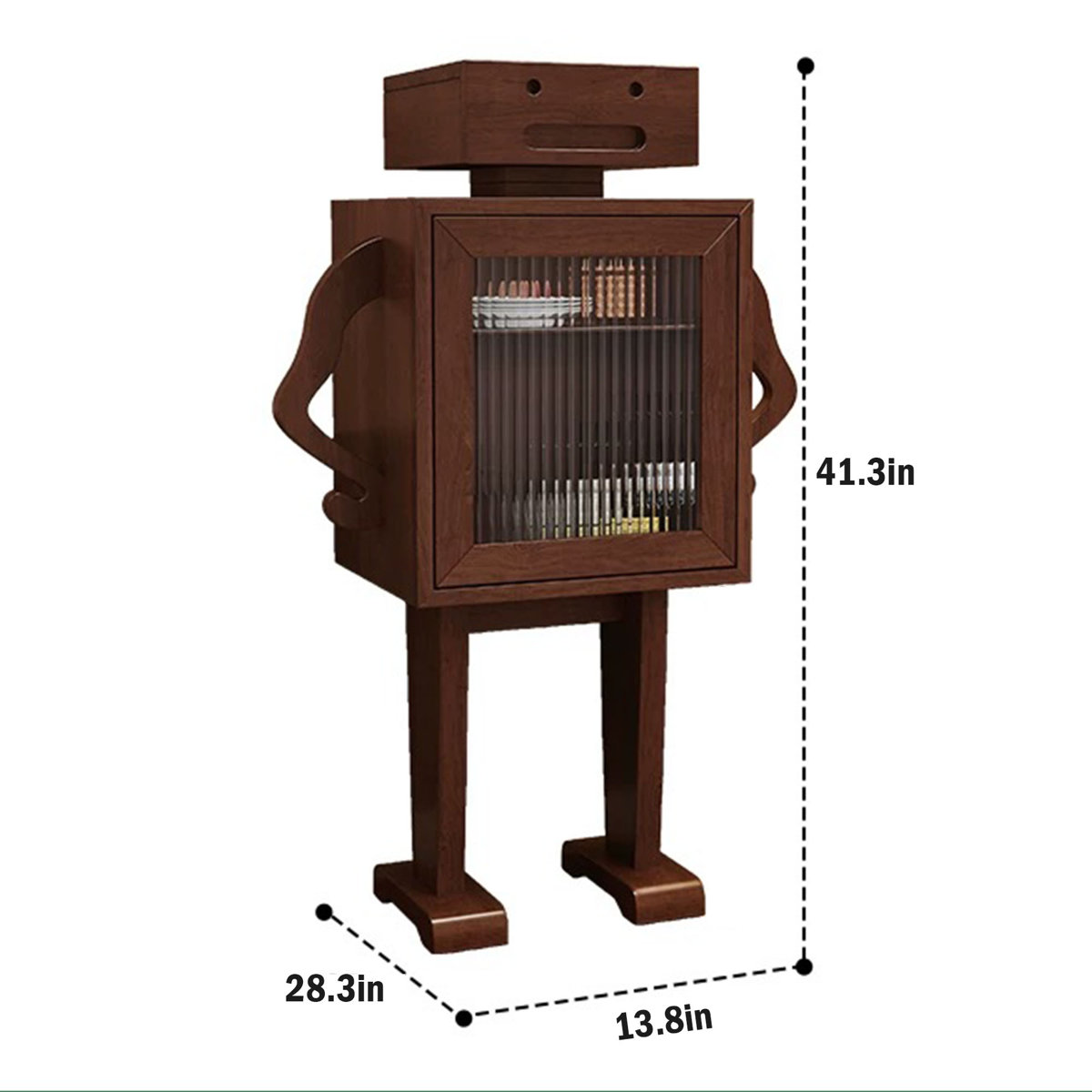 Trinx Jaecee Robot End Table with 360° Rotation & Reviews | Wayfair