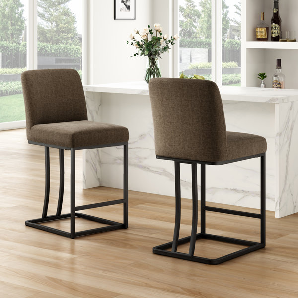Wade Logan® Bryken 23.4'' Counter Stool & Reviews | Wayfair