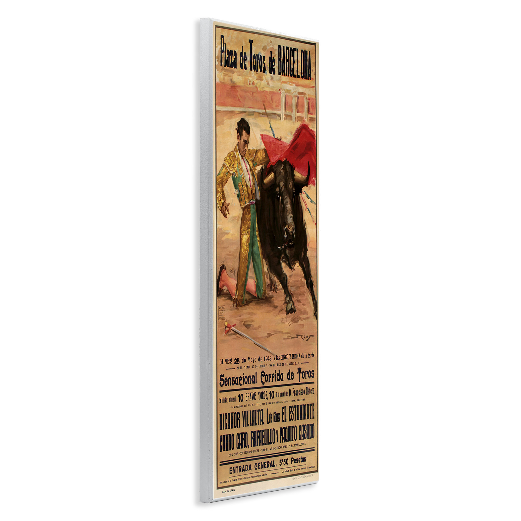 Ebern Designs Classic Rodeo Poster Wall Plaque Art, design by Marcus ...