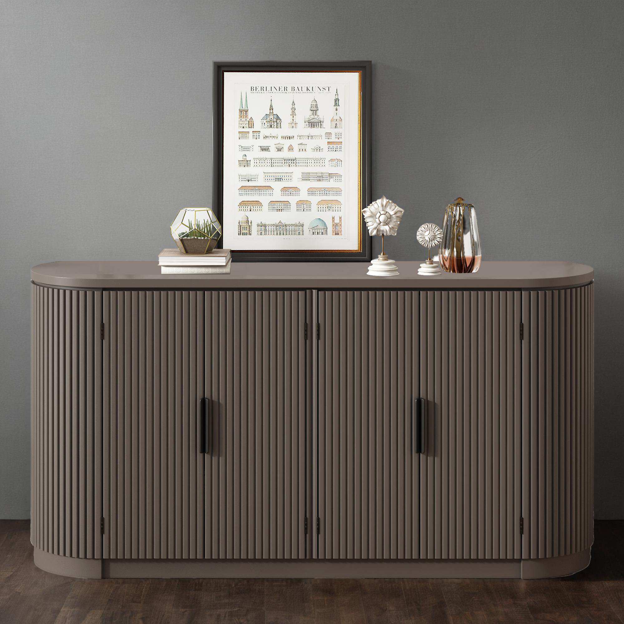 Gracie Oaks Storage Console Table | Wayfair