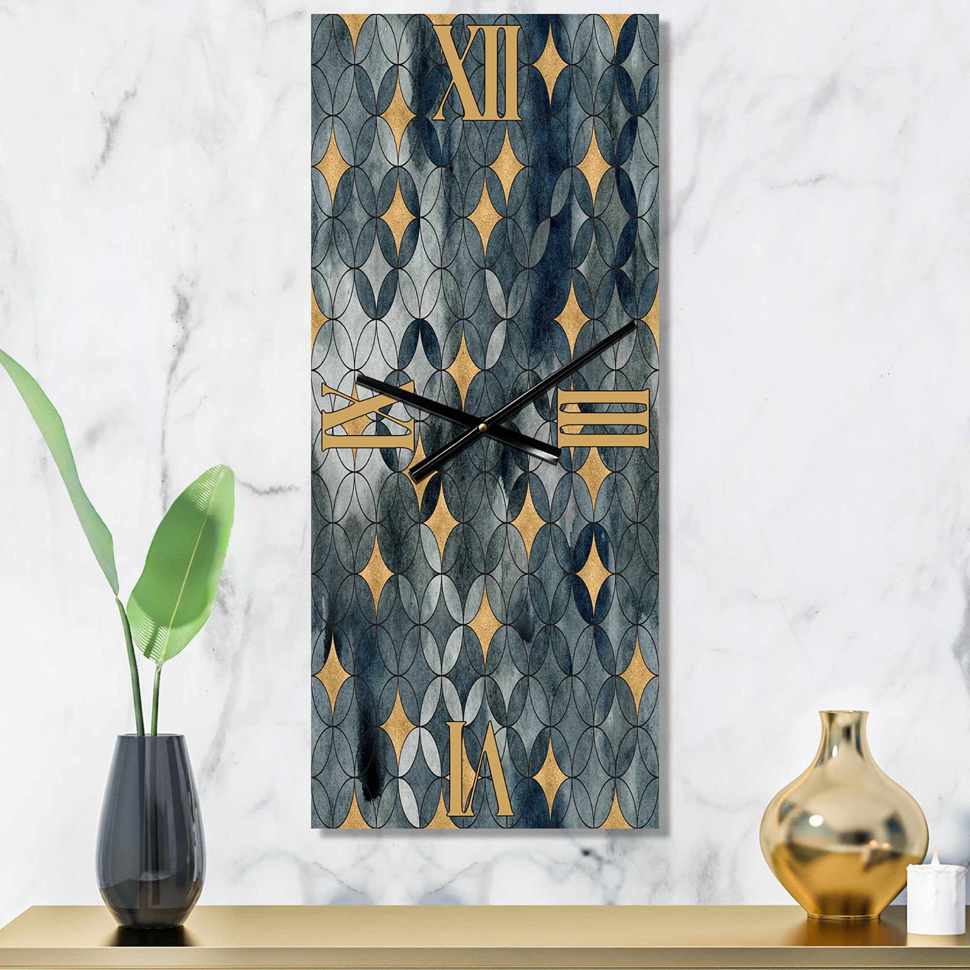 East Urban Home Geometry intersecting Circles with Golden Stars ...