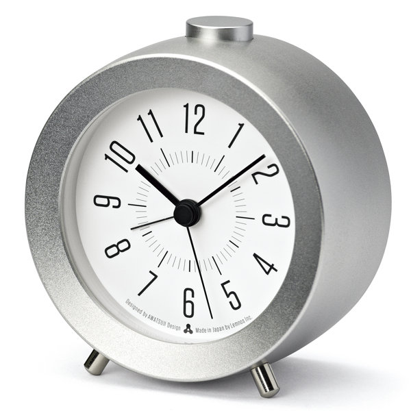 Brayden Studio Harshbarger Modern & Contemporary Analog Metal Alarm ...