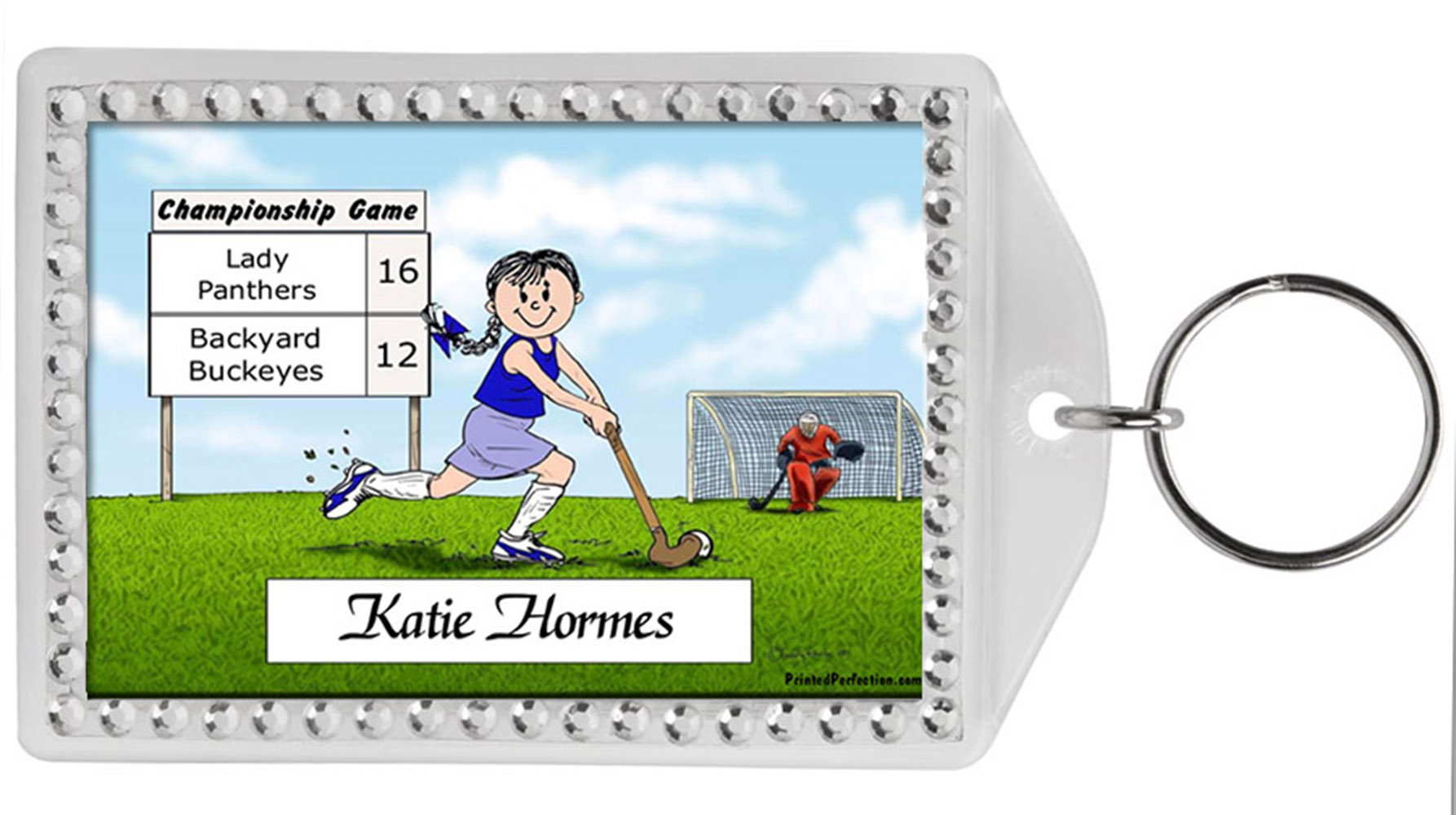 Printed Perfection Personalized Friendly Folks Field Hockey Player ...