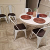 Charlton Home® Shady Round Solid Wood Dining Table & Reviews | Wayfair