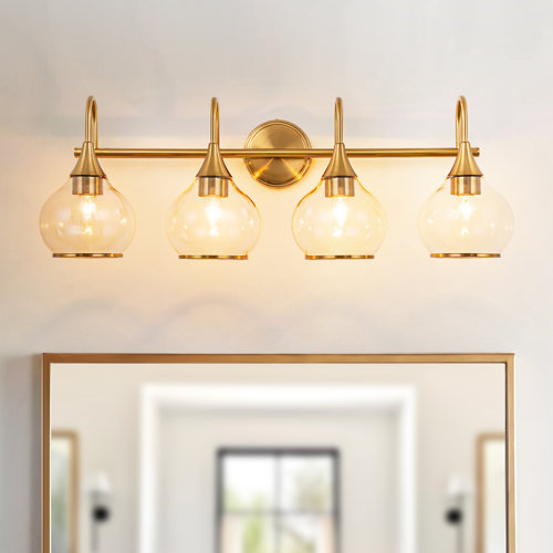 Wayfair | 4 Light Bathroom Vanity Lighting You'll Love in 2023