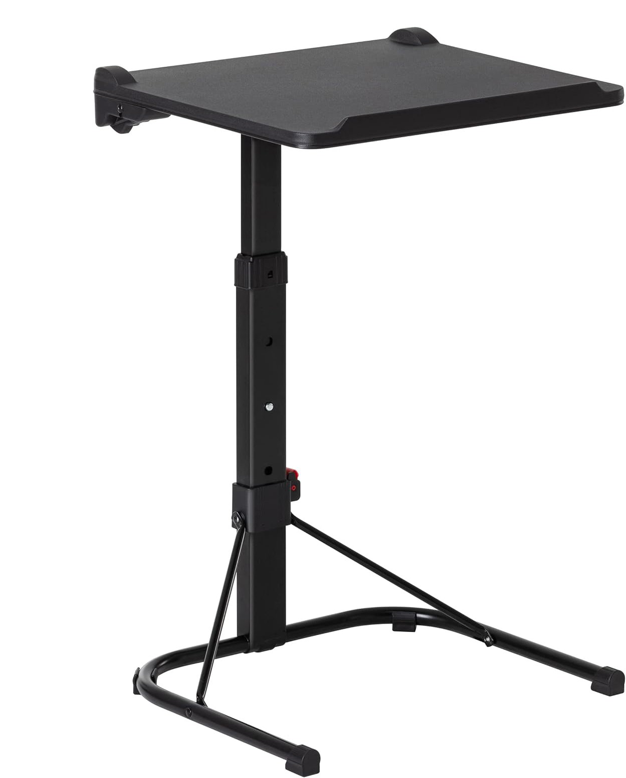 Inbox Zero Folding TV Tray Table, Adjustable TV Dinner Table, Foldable ...