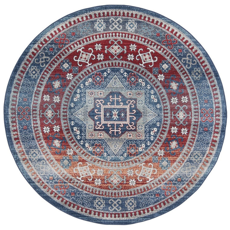 Bloomsbury Market Somerville Rowan Red Rug & Reviews | Wayfair.co.uk