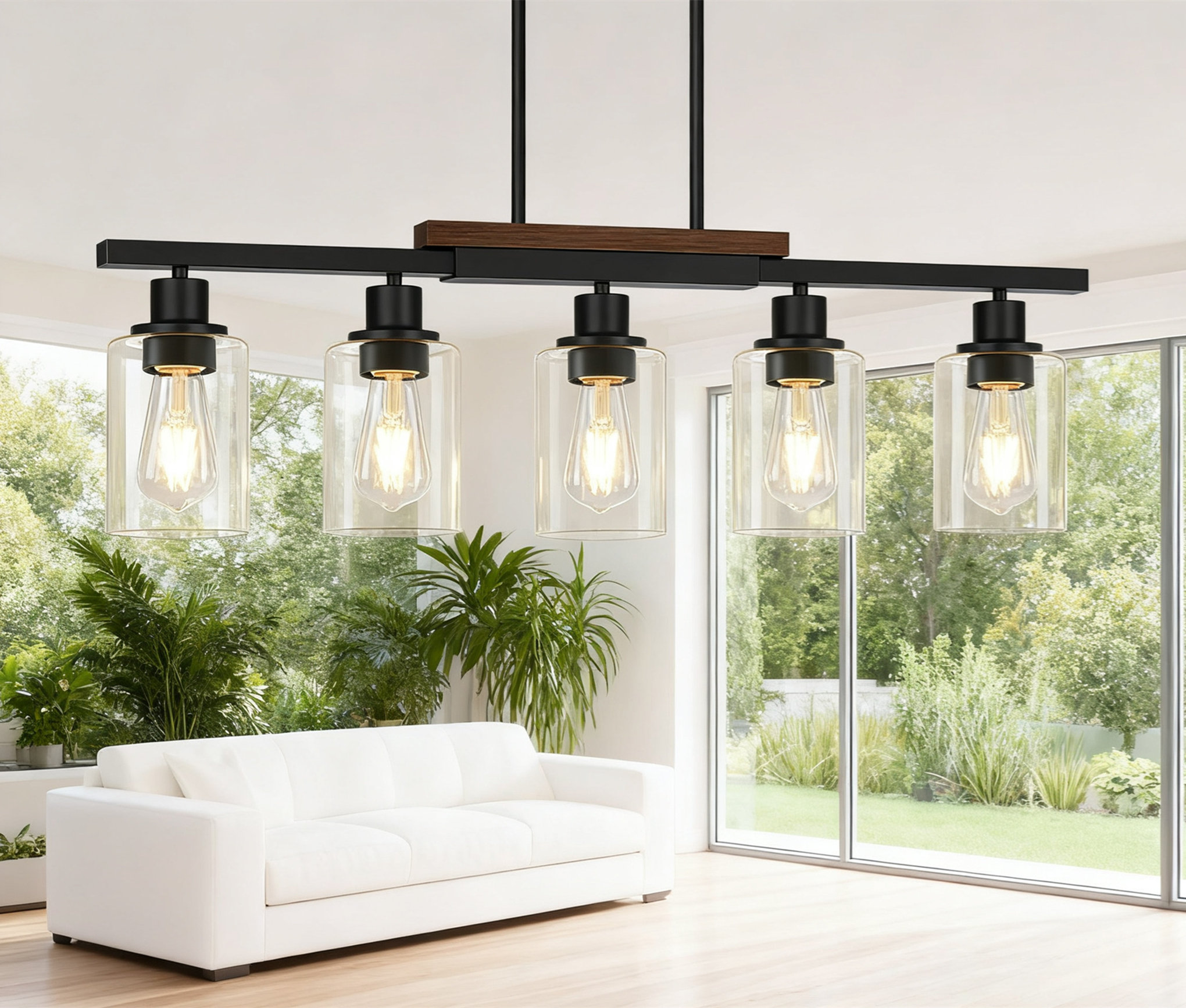 5 Light Pendant Lighting