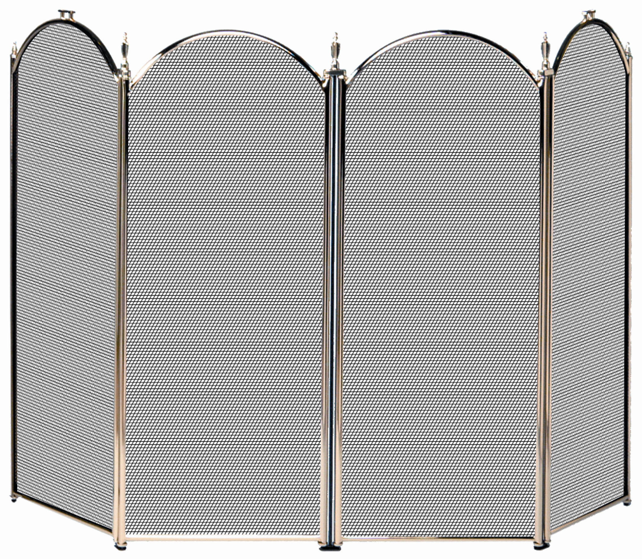 Uniflame 4 Panel Steel Fireplace Screen & Reviews - Wayfair Canada