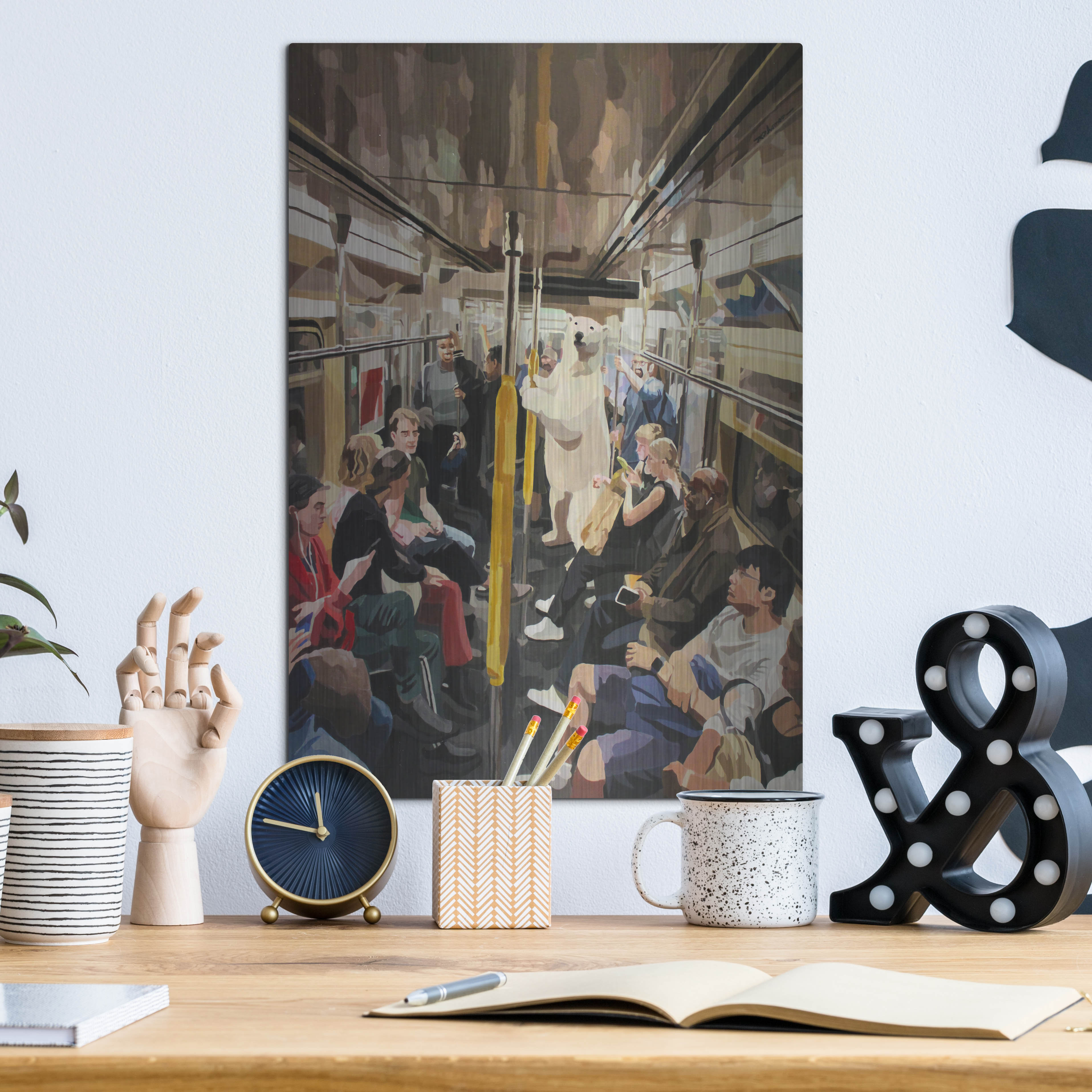 Red Barrel Studio 'The Fugitive' by Keith Thomson Metal Wall Art ...