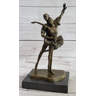 Red Barrel Studio® Ballet Dancers Male Female Ballerina Dancing Bronze ...