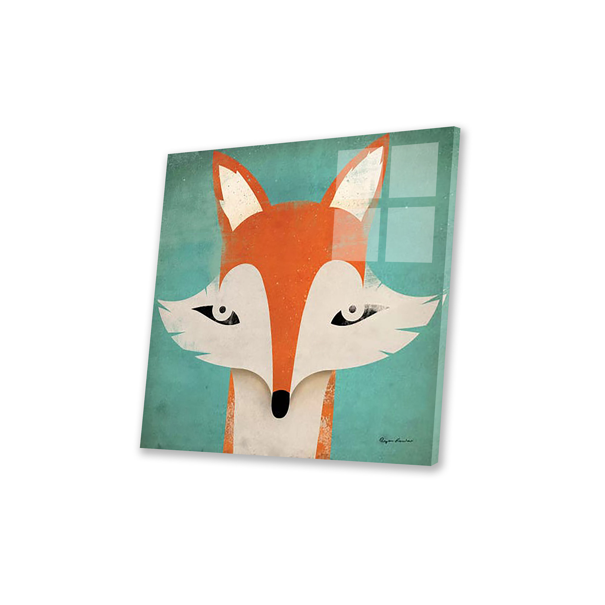 Redwood Rover Fox Print On Acrylic Glass | Wayfair