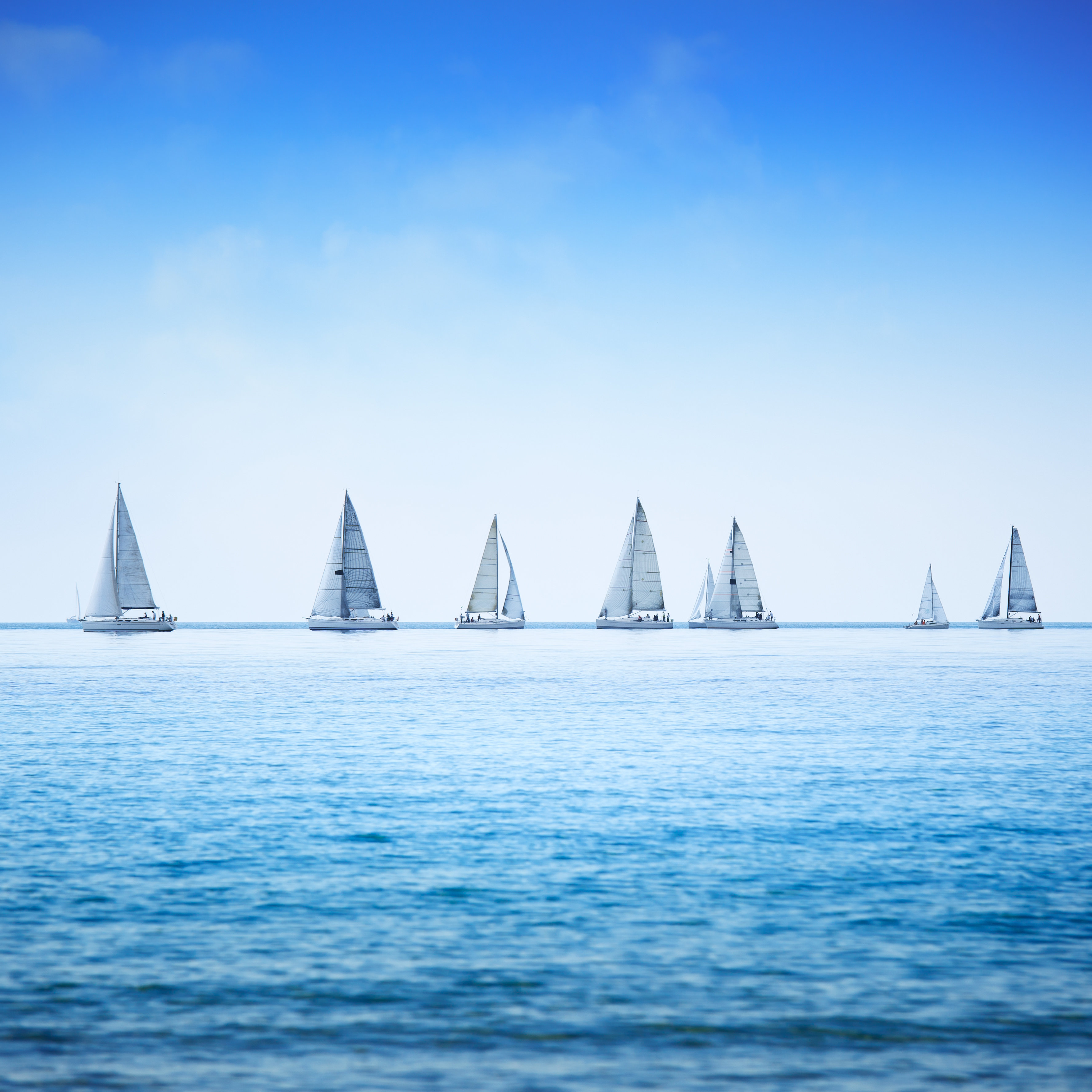 Breakwater Bay Sailing Boat by Stevanzz - Wrapped Canvas Photograph ...