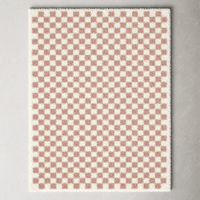 AllModern Walker Checkered Rug & Reviews | Wayfair