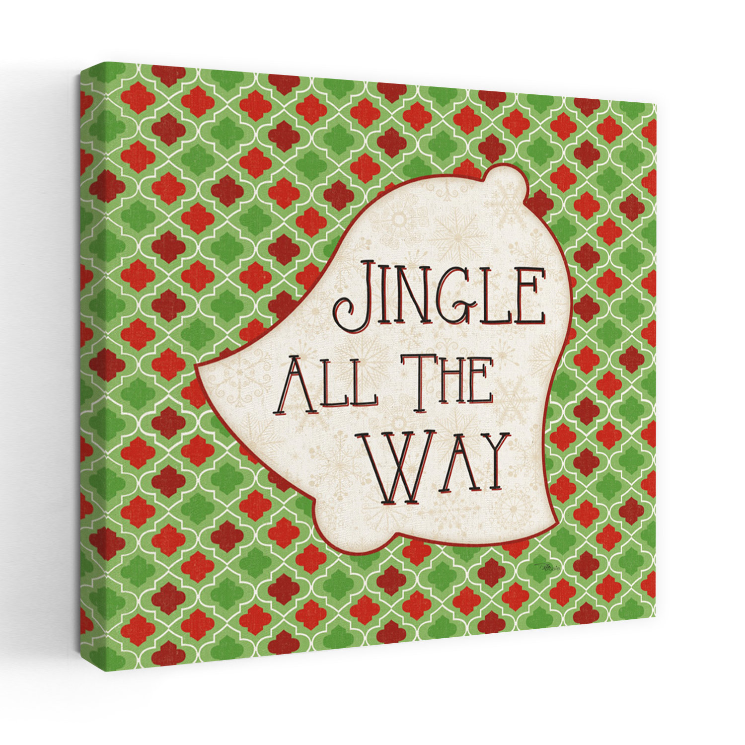 Red Barrel Studio® Contemporary Festive Thoughts Iii With Bell ...