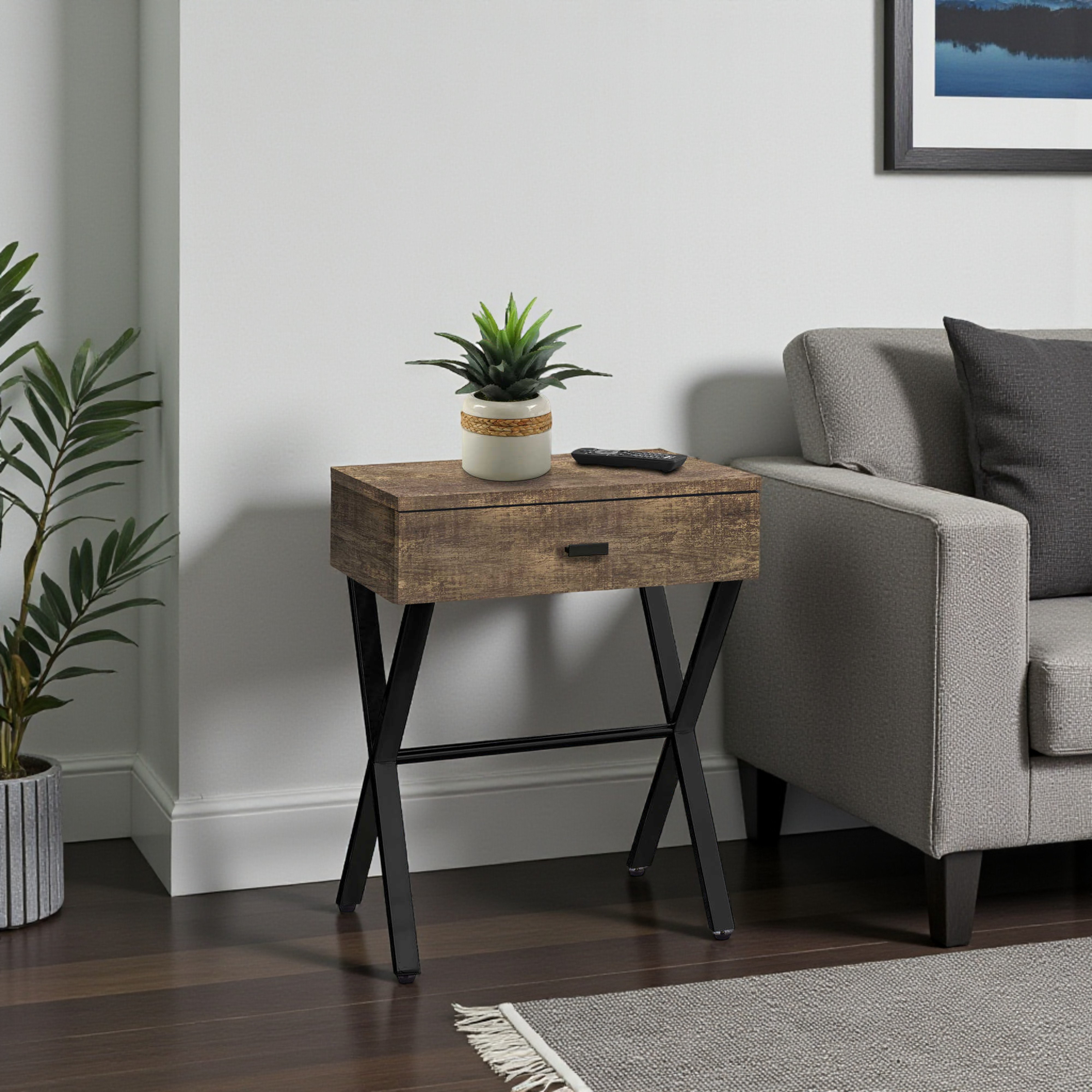 Latitude Run® Ashban Black End Table | Wayfair