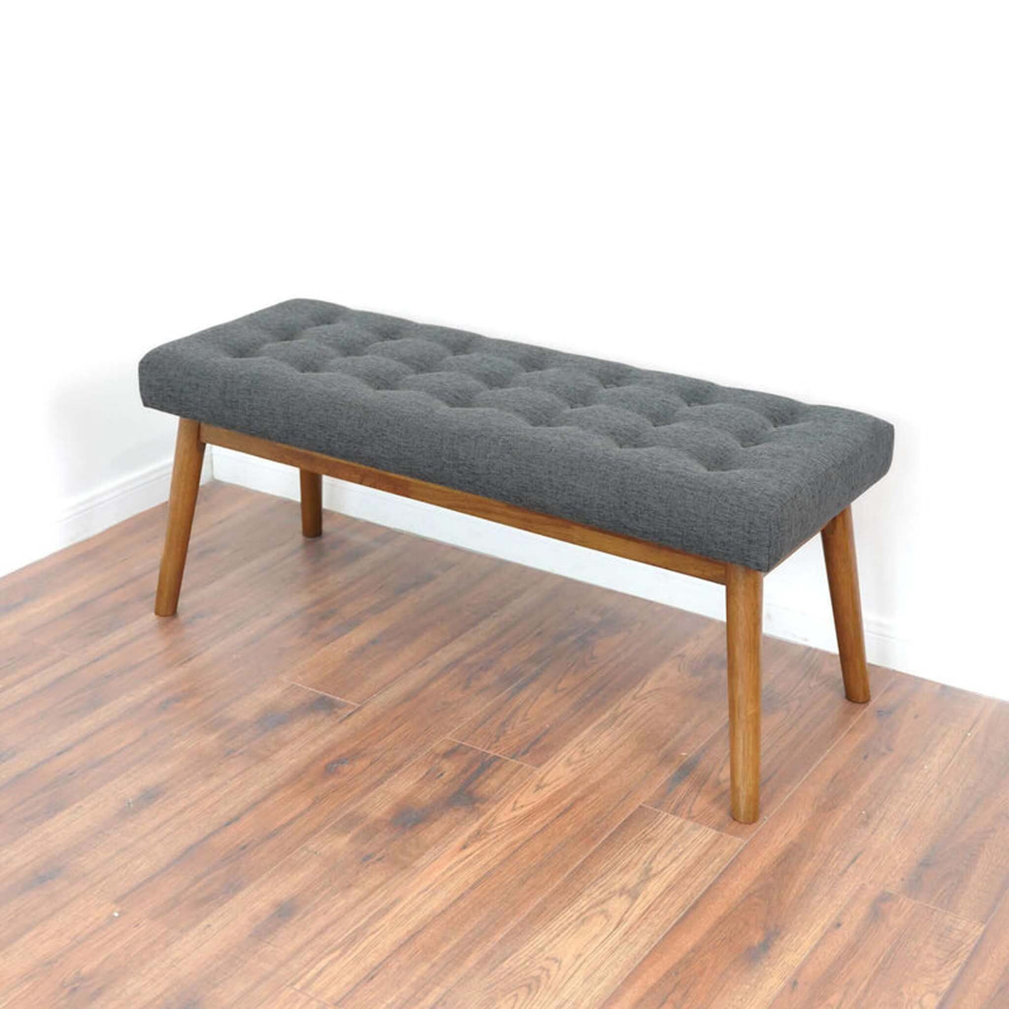Corrigan Studio® Delilah Modern Bench (Fabric) | Wayfair