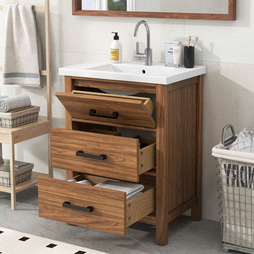 Wood Bathroom Vanity 24 Inchnull