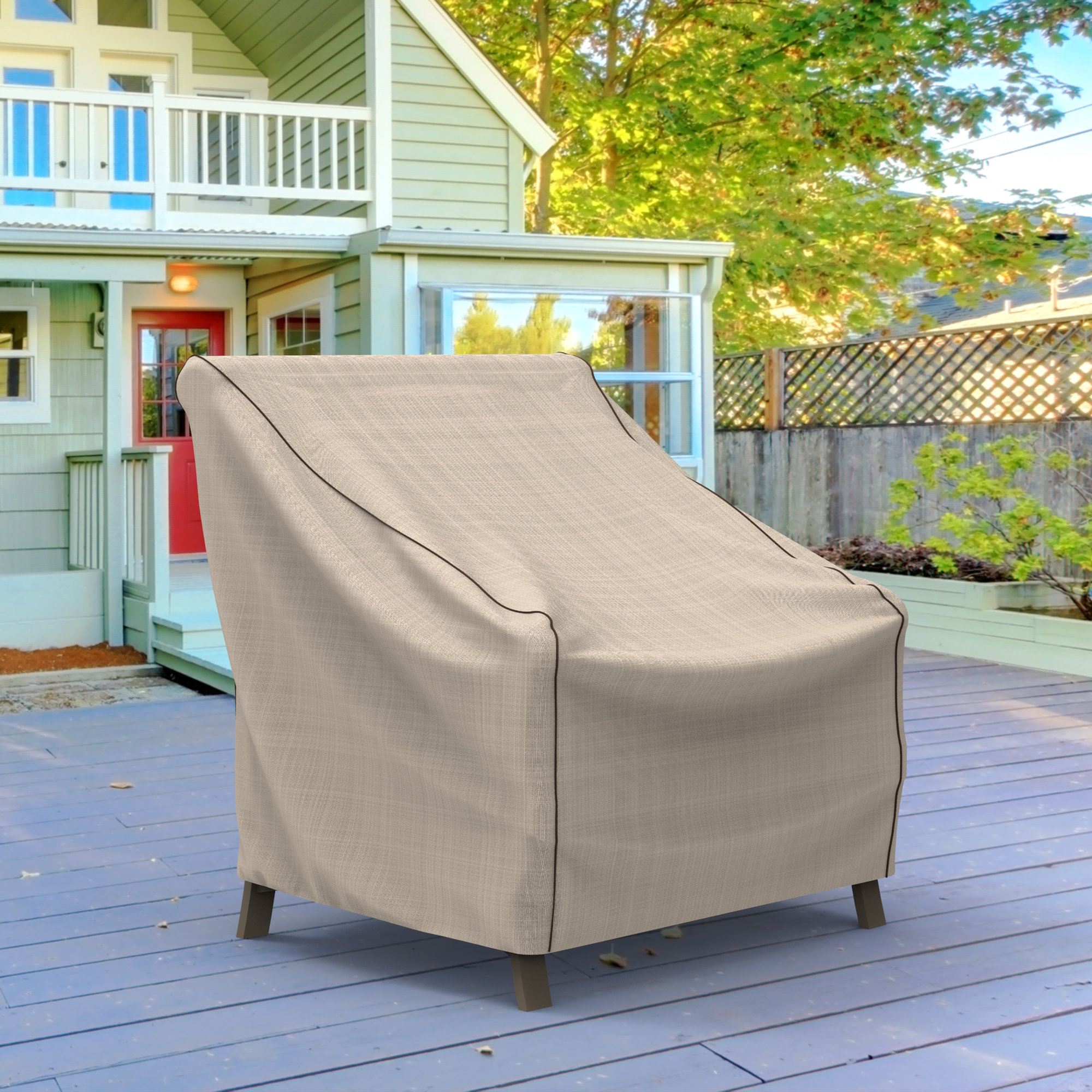 Arlmont & Co. Miguel Water Resistant Patio Chair Cover & Reviews | Wayfair